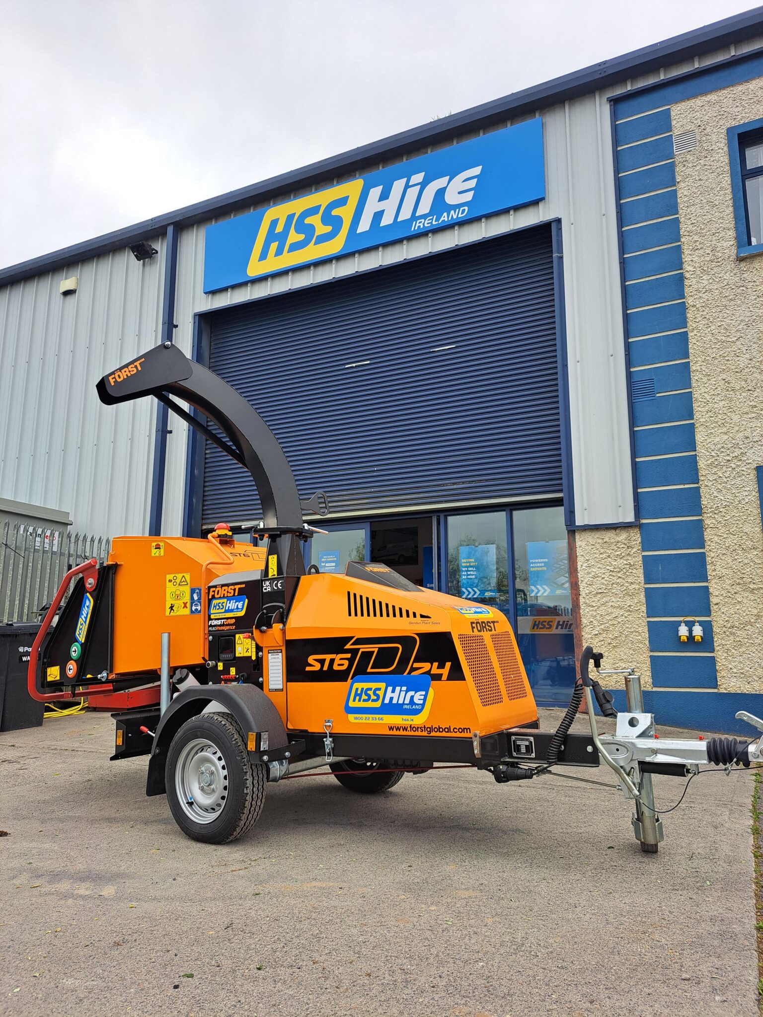 Wood Chipper - HSS Hire
